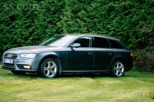 Pelēks Audi A4 2013 Madona, ar dzinēja tilpumu 2.00 L un nobraukumu 340 tūkst. km par 7999 €, foto 5 vietnē AUTOMOTO.COM.LV