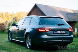 Pelēks Audi A4 2013 Madona, ar dzinēja tilpumu 2.00 L un nobraukumu 340 tūkst. km par 7999 €, foto 6 vietnē AUTOMOTO.COM.LV