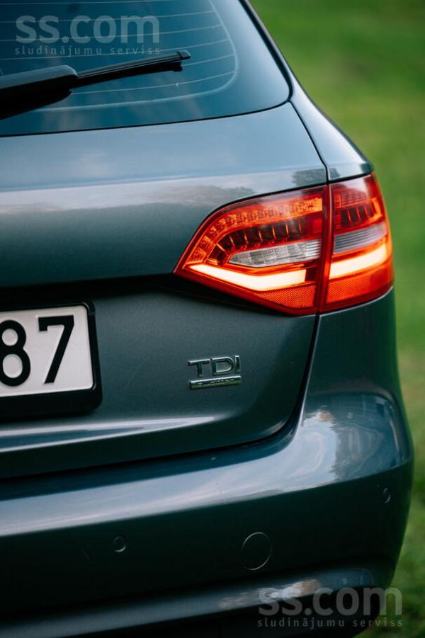 Grey Audi A4 2013 in Madona, with an engine capacity of 2.00 L and mileage of 340 thousand km for 7999 €, photo 7 on AUTOMOTO.COM.LV