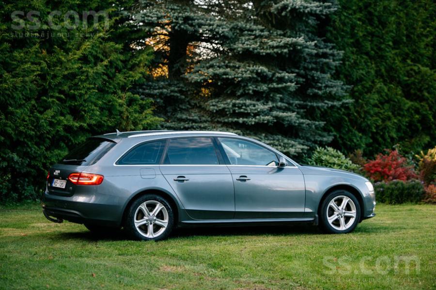 Pelēks Audi A4 2013 Madona, ar dzinēja tilpumu 2.00 L un nobraukumu 340 tūkst. km par 7999 €, foto 9 vietnē AUTOMOTO.COM.LV