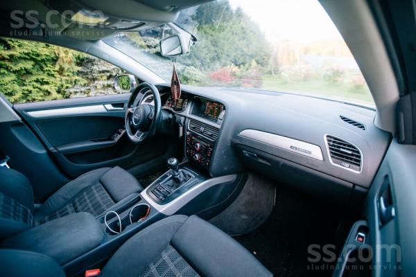 Grey Audi A4 2013 in Madona, with an engine capacity of 2.00 L and mileage of 340 thousand km for 7999 €, photo 10 on AUTOMOTO.COM.LV