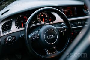 Pelēks Audi A4 2013 Madona, ar dzinēja tilpumu 2.00 L un nobraukumu 340 tūkst. km par 7999 €, foto 17 vietnē AUTOMOTO.COM.LV
