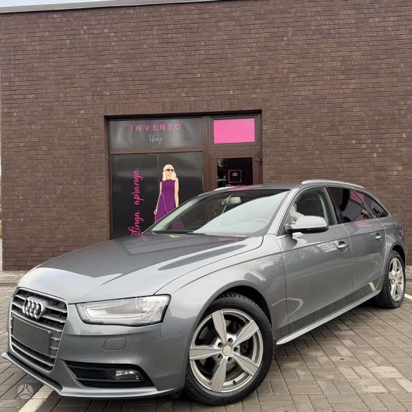 Grey Audi A4 2014 in Kaisiadorys, with an engine capacity of 1.97 L and mileage of 330 thousand km for 7650 €, photo 3 on AUTOMOTO.COM.LV