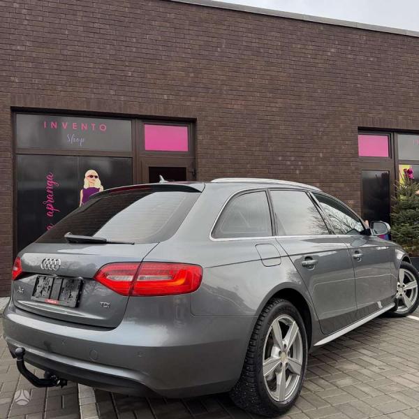 Grey Audi A4 2014 in Kaisiadorys, with an engine capacity of 1.97 L and mileage of 330 thousand km for 7650 €, photo 5 on AUTOMOTO.COM.LV