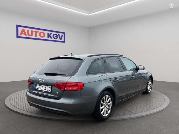 Pelēks Audi A4 2014 Kauņa, ar dzinēja tilpumu 2.00 L un nobraukumu 299 tūkst. km par 8399 €, foto 5 vietnē AUTOMOTO.COM.LV