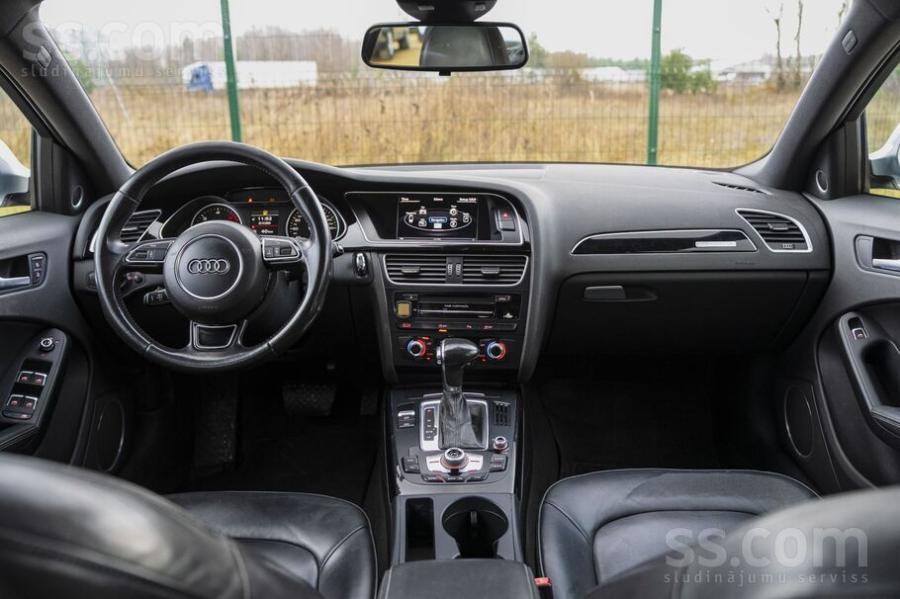 Pelēks Audi A4 2014 Rīga, ar dzinēja tilpumu 2.00 L un nobraukumu 261 tūkst. km par 13700 €, foto 11 vietnē AUTOMOTO.COM.LV