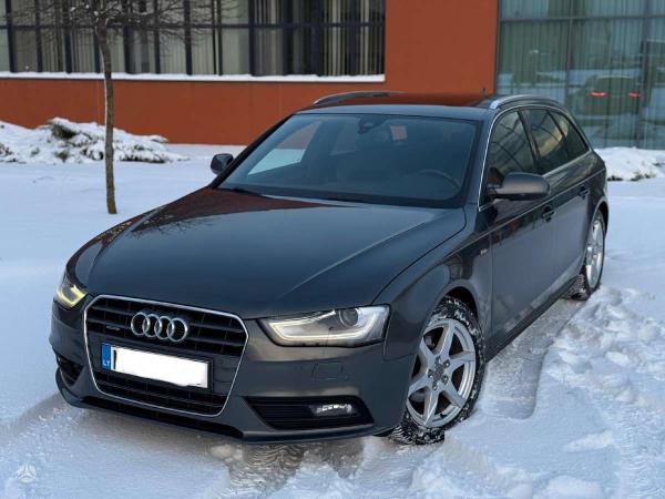 Grey Audi A4 2014 in Klaipeda, with an engine capacity of 1.97 L and mileage of 166 thousand km for 8450 €, photo 3 on AUTOMOTO.COM.LV