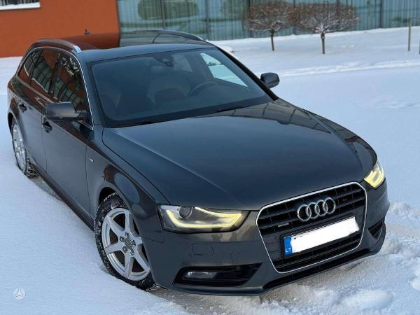 Grey Audi A4 2014 in Klaipeda, with an engine capacity of 1.97 L and mileage of 166 thousand km for 8450 €, photo 6 on AUTOMOTO.COM.LV