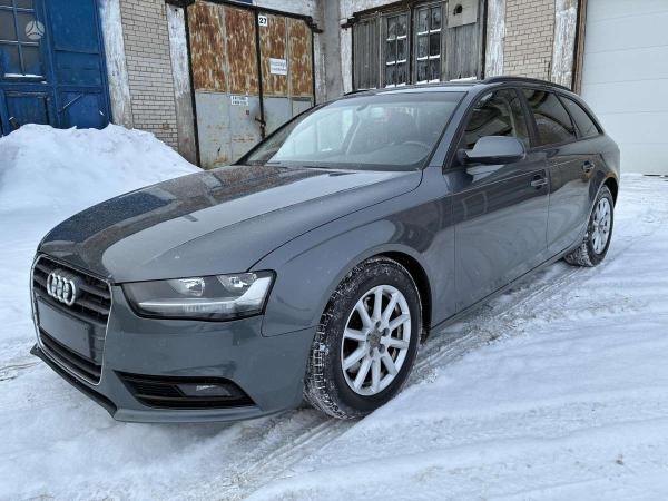 Grey Audi A4 2014 in Siauliai, with an engine capacity of 1.97 L and mileage of 188 thousand km for 7450 €, photo 1 on AUTOMOTO.COM.LV