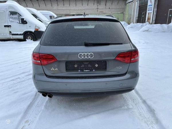 Grey Audi A4 2014 in Siauliai, with an engine capacity of 1.97 L and mileage of 188 thousand km for 7450 €, photo 4 on AUTOMOTO.COM.LV