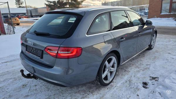 Grey Audi A4 2014 in Siauliai, with an engine capacity of 1.97 L and mileage of 273 thousand km for 7950 €, photo 5 on AUTOMOTO.COM.LV