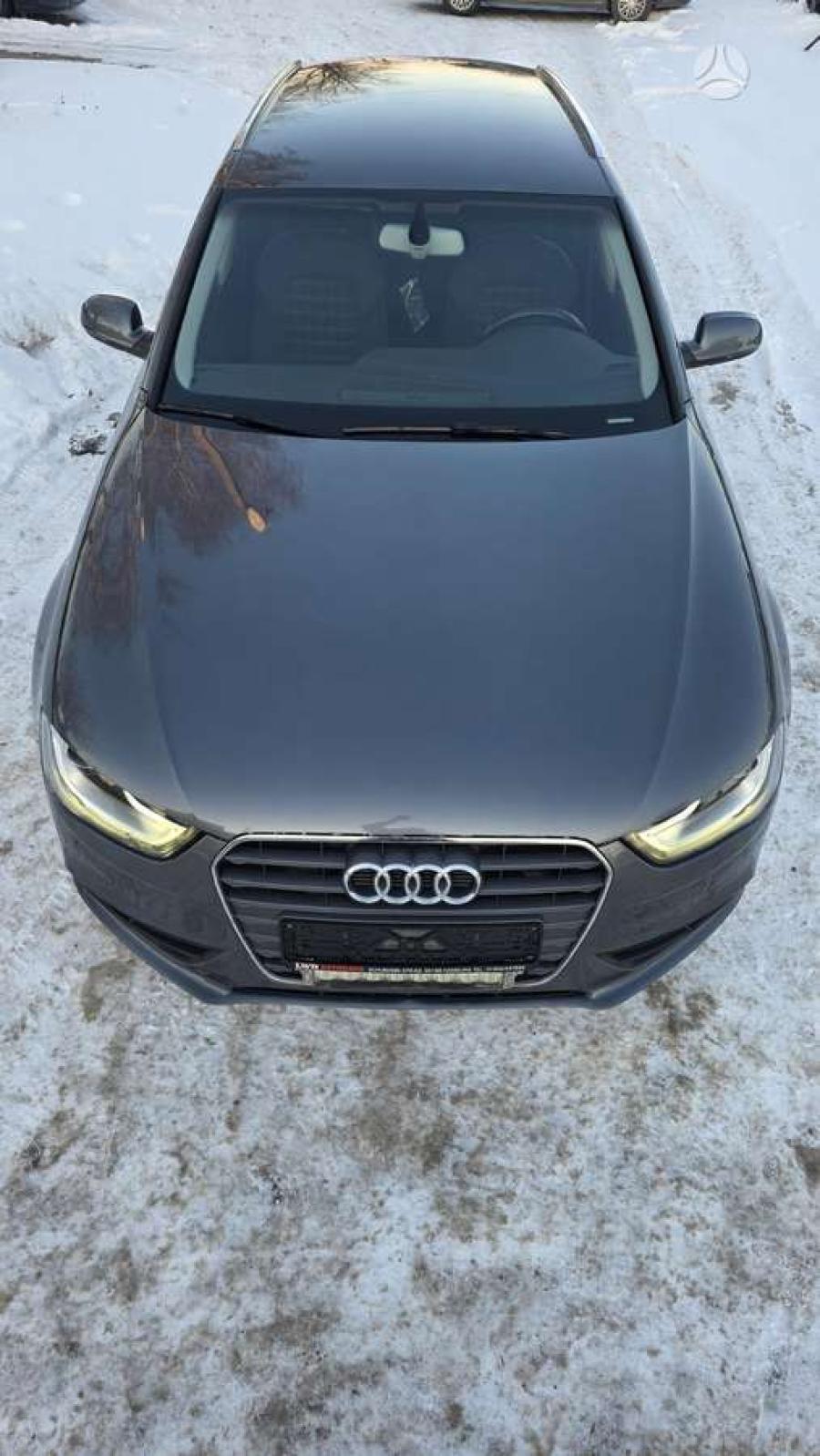 Grey Audi A4 2014 in Siauliai, with an engine capacity of 1.97 L and mileage of 273 thousand km for 7950 €, photo 9 on AUTOMOTO.COM.LV