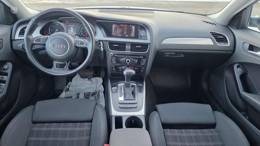 Grey Audi A4 2014 in Siauliai, with an engine capacity of 1.97 L and mileage of 273 thousand km for 7950 €, photo 17 on AUTOMOTO.COM.LV