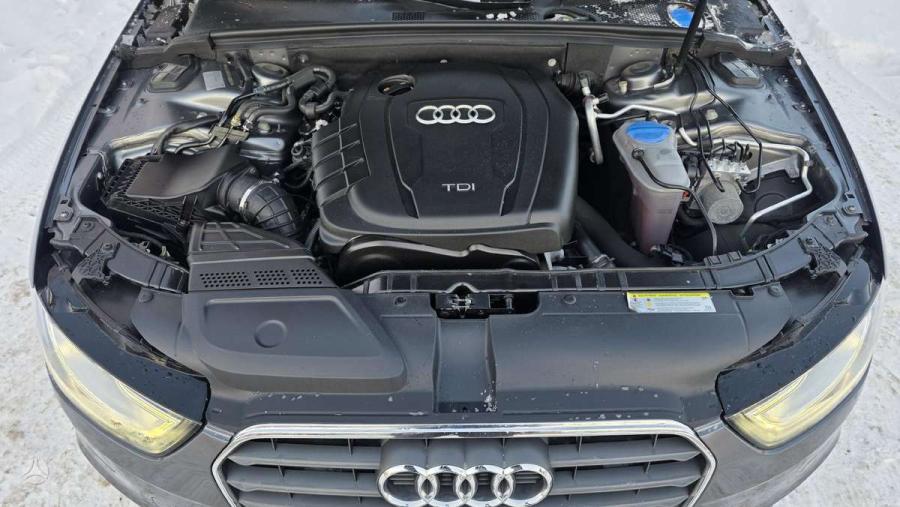 Grey Audi A4 2014 in Siauliai, with an engine capacity of 1.97 L and mileage of 273 thousand km for 7950 €, photo 33 on AUTOMOTO.COM.LV