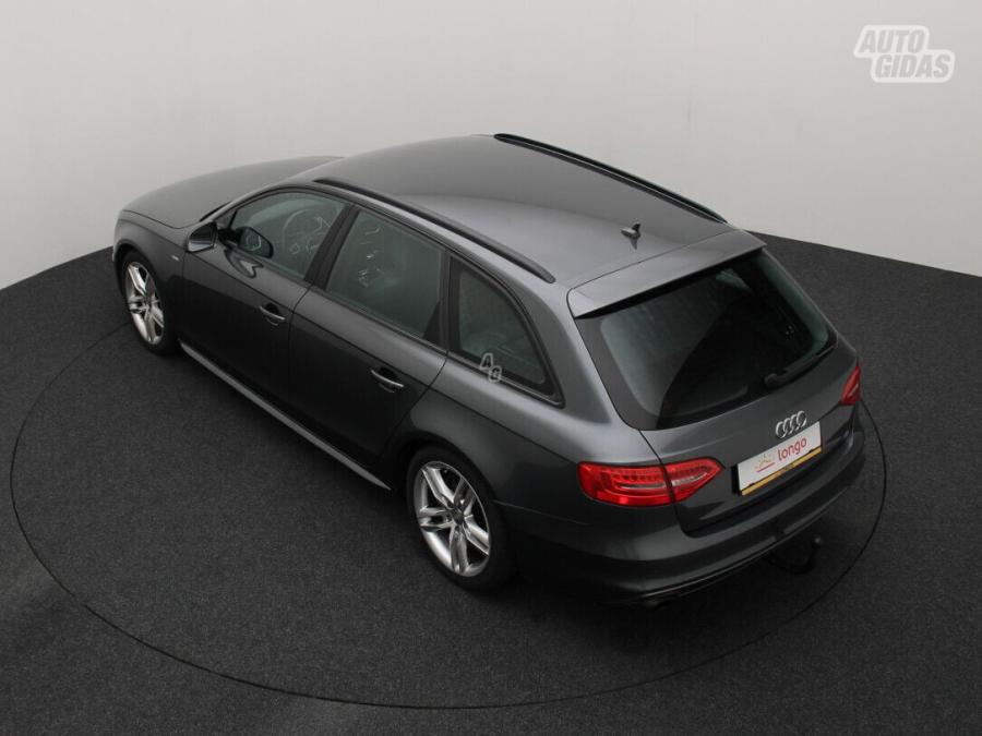 Grey Audi A4 2014 in Vilnius, with an engine capacity of 1.80 L and mileage of 227 thousand km for 10599 €, photo 12 on AUTOMOTO.COM.LV