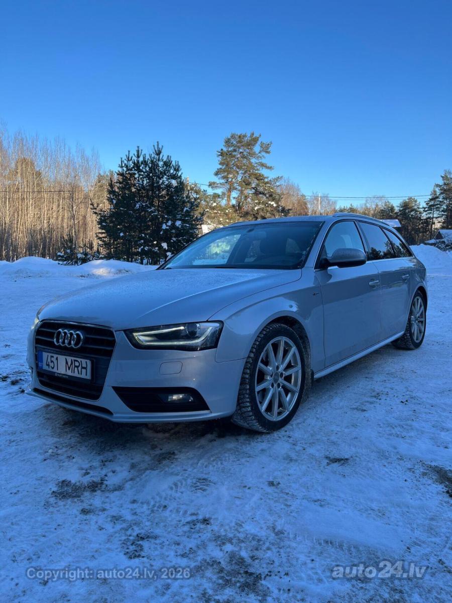 Grey Audi A4 2014 in Tallinn, with an engine capacity of 2.00 L and mileage of 276 thousand km for 9700 €, photo 1 on AUTOMOTO.COM.LV