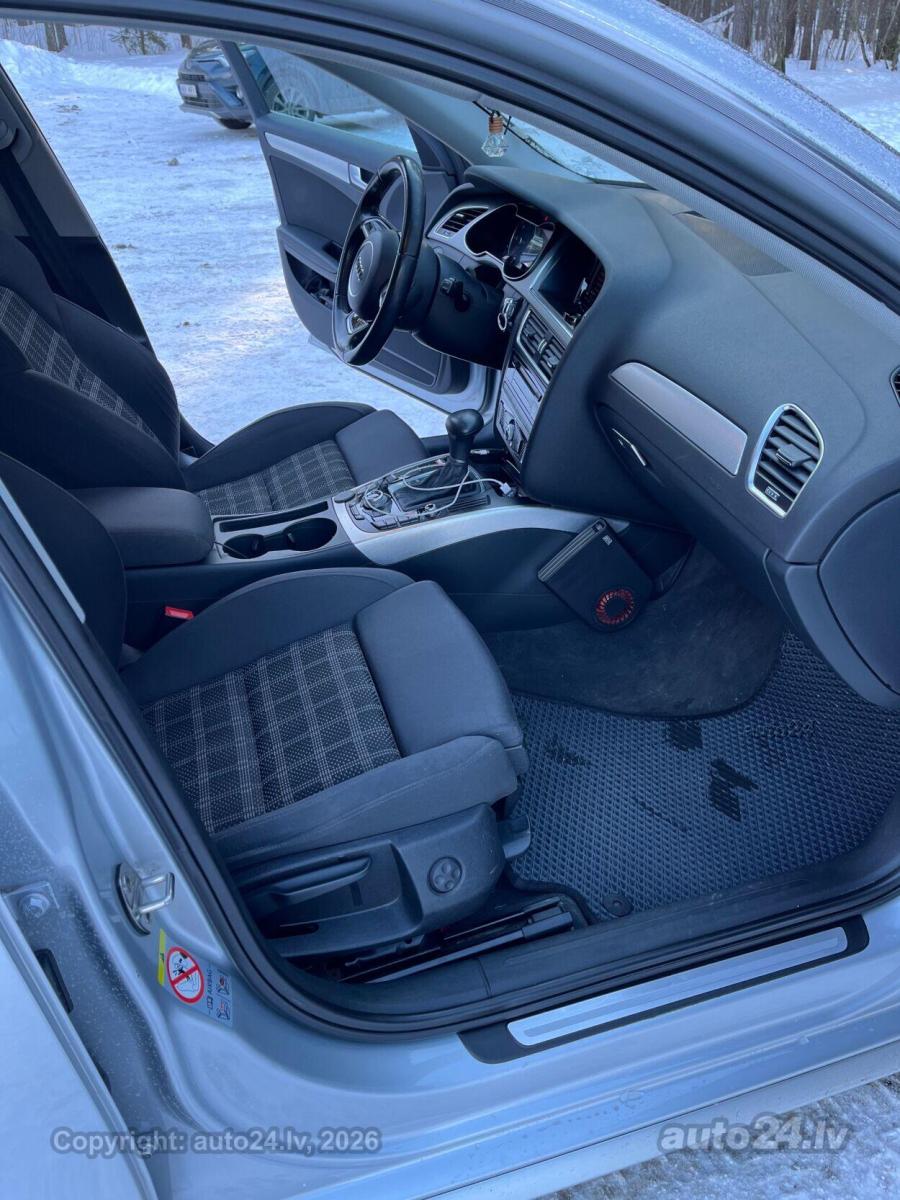 Grey Audi A4 2014 in Tallinn, with an engine capacity of 2.00 L and mileage of 276 thousand km for 9700 €, photo 10 on AUTOMOTO.COM.LV
