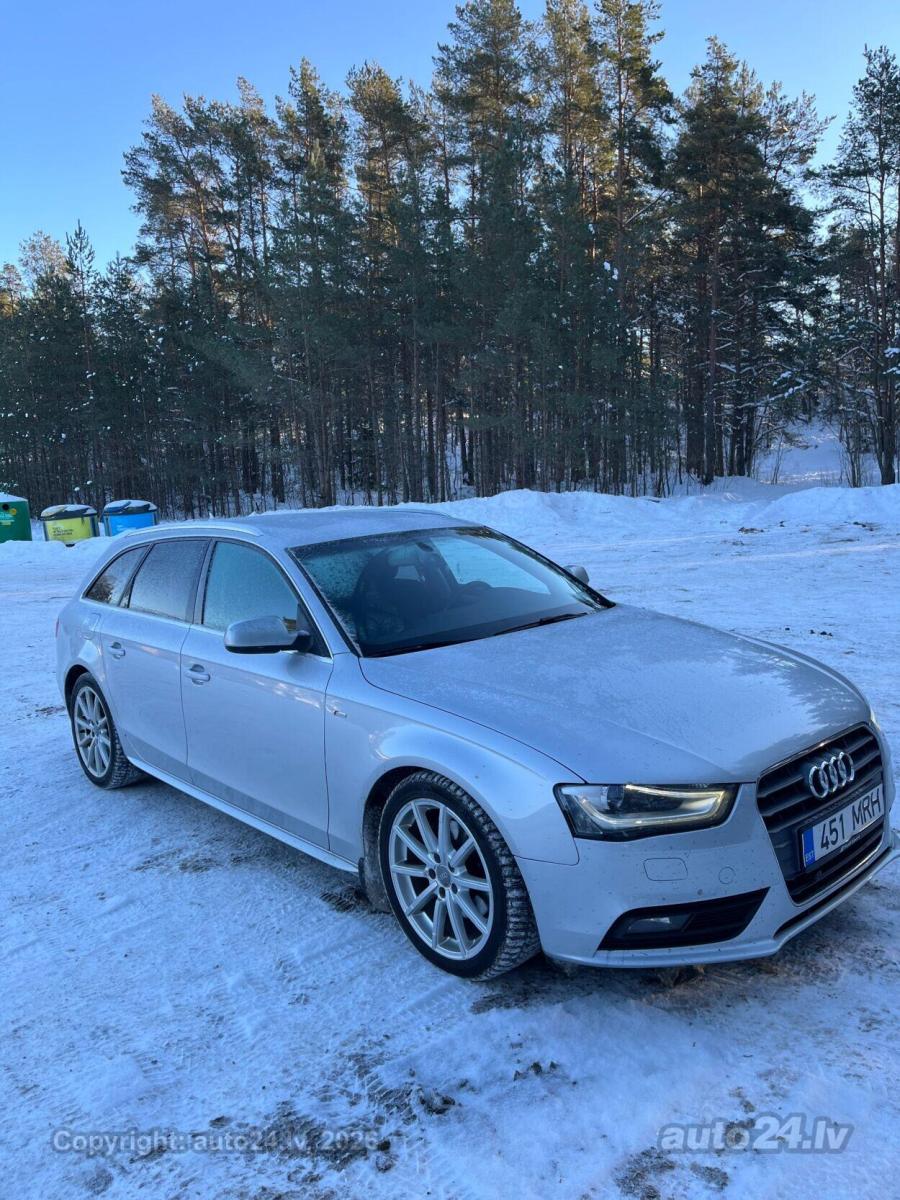 Pelēks Audi A4 2014 Tallina, ar dzinēja tilpumu 2.00 L un nobraukumu 276 tūkst. km par 9700 €, foto 3 vietnē AUTOMOTO.COM.LV