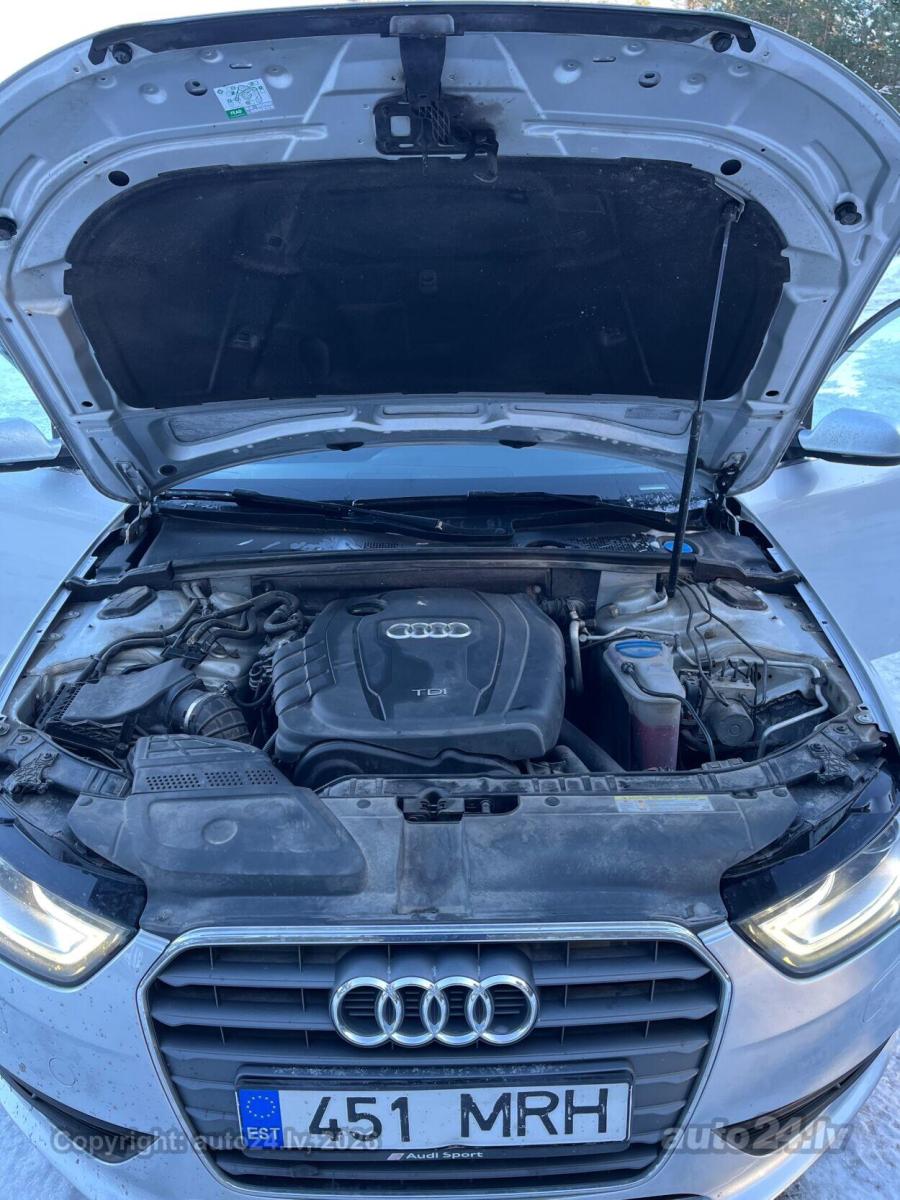 Pelēks Audi A4 2014 Tallina, ar dzinēja tilpumu 2.00 L un nobraukumu 276 tūkst. km par 9700 €, foto 14 vietnē AUTOMOTO.COM.LV