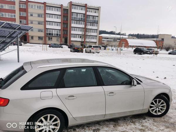 Grey Audi A4 2014 in Prienai, with an engine capacity of 2.00 L and mileage of 273 thousand km for 6650 €, photo 3 on AUTOMOTO.COM.LV