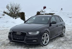 Pelēks Audi A4 2014 Raseiniai, ar dzinēja tilpumu 2.97 L un nobraukumu 289 tūkst. km par 9250 €, foto 3 vietnē AUTOMOTO.COM.LV