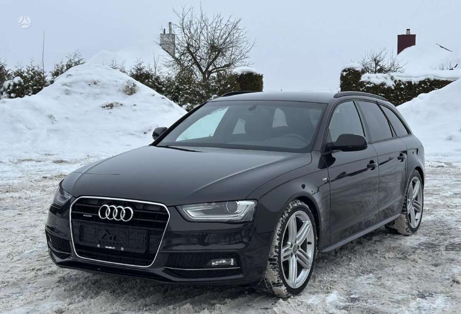 Pelēks Audi A4 2014 Raseiniai, ar dzinēja tilpumu 2.97 L un nobraukumu 289 tūkst. km par 9250 €, foto 8 vietnē AUTOMOTO.COM.LV