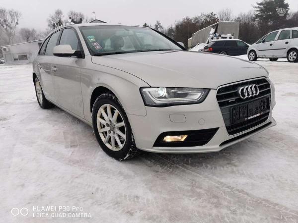 Pelēks Audi A4 2014 Prienai, ar dzinēja tilpumu 1.97 L un nobraukumu 273 tūkst. km par 6999 €, foto 1 vietnē AUTOMOTO.COM.LV