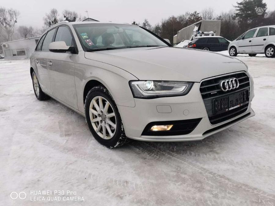 Pelēks Audi A4 2014 Prienai, ar dzinēja tilpumu 1.97 L un nobraukumu 273 tūkst. km par 6999 €, foto 1 vietnē AUTOMOTO.COM.LV