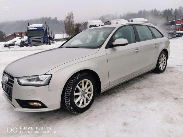 Pelēks Audi A4 2014 Prienai, ar dzinēja tilpumu 1.97 L un nobraukumu 273 tūkst. km par 6999 €, foto 2 vietnē AUTOMOTO.COM.LV