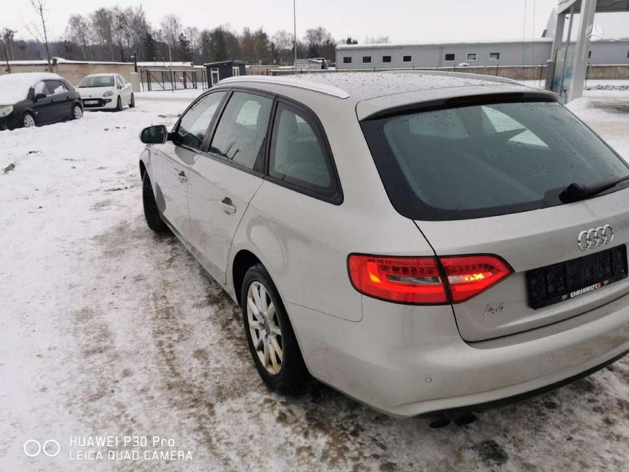 Pelēks Audi A4 2014 Prienai, ar dzinēja tilpumu 1.97 L un nobraukumu 273 tūkst. km par 6999 €, foto 14 vietnē AUTOMOTO.COM.LV