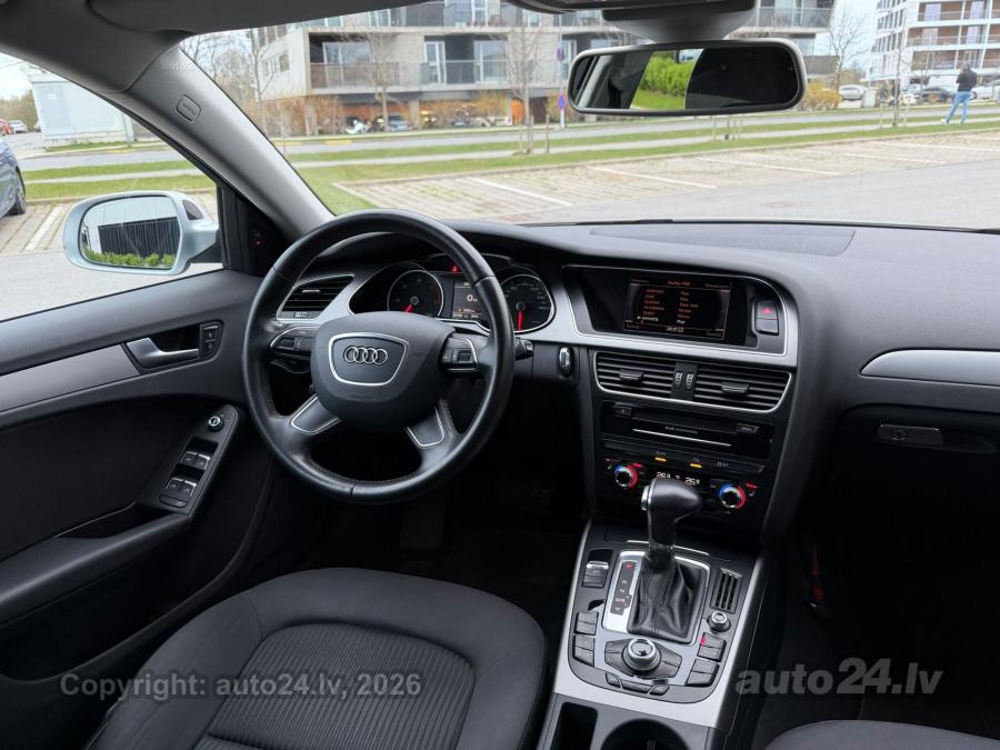 Grey Audi A4 2014 in Tartu, with an engine capacity of 2.00 L and mileage of 380 thousand km for 3999 €, photo 8 on AUTOMOTO.COM.LV