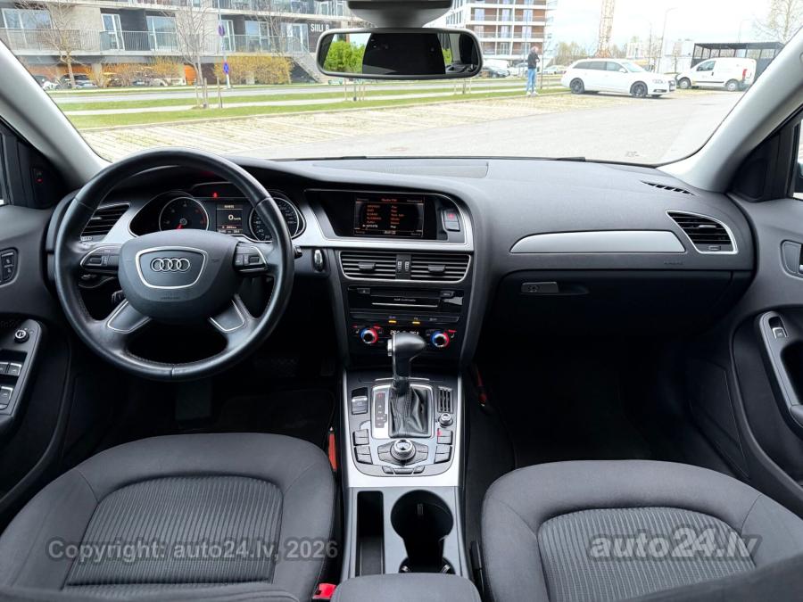 Grey Audi A4 2014 in Tartu, with an engine capacity of 2.00 L and mileage of 380 thousand km for 3999 €, photo 10 on AUTOMOTO.COM.LV