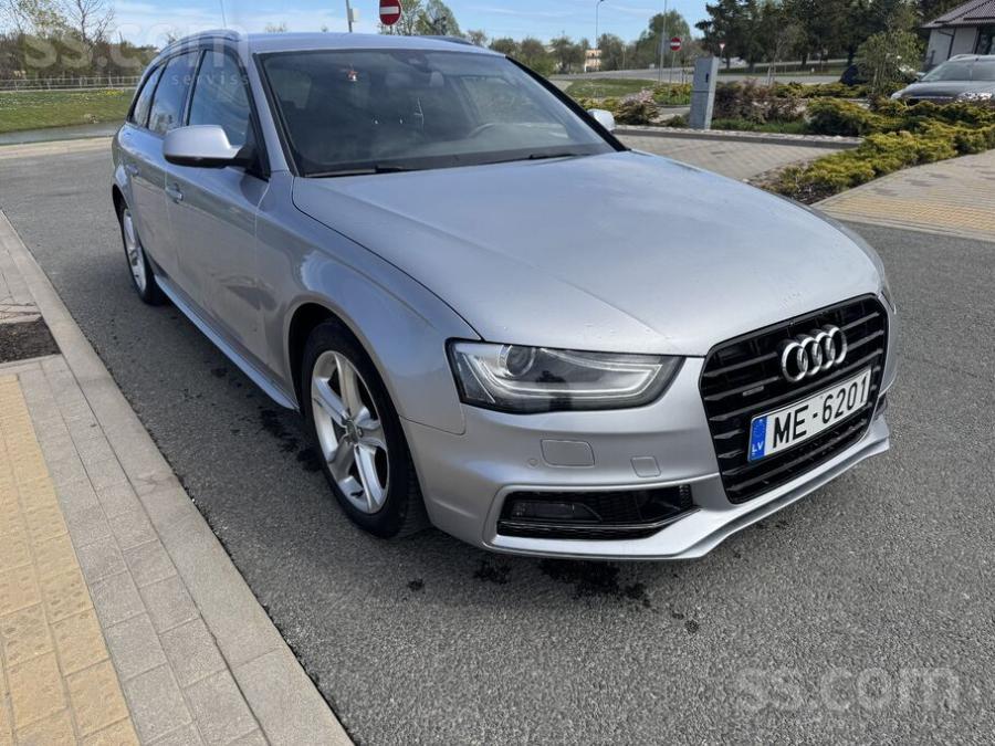Pelēks Audi A4 2014 Bauska, ar dzinēja tilpumu 2.00 L un nobraukumu 0 tūkst. km par 8500 €, foto 4 vietnē AUTOMOTO.COM.LV