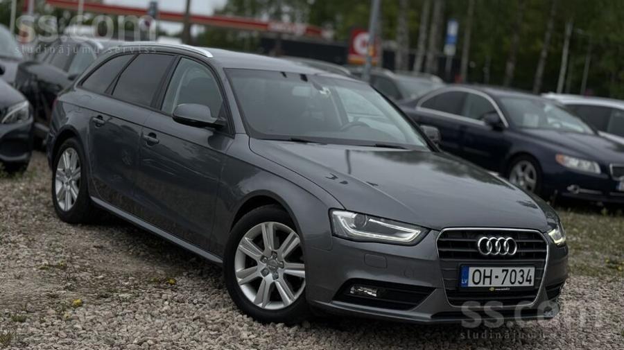 Pelēks Audi A4 2014 Jelgava, ar dzinēja tilpumu 1.80 L un nobraukumu 151 tūkst. km par 9990 €, foto 3 vietnē AUTOMOTO.COM.LV