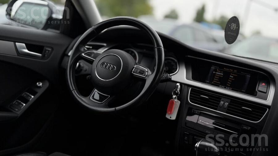 Pelēks Audi A4 2014 Jelgava, ar dzinēja tilpumu 1.80 L un nobraukumu 151 tūkst. km par 9990 €, foto 12 vietnē AUTOMOTO.COM.LV