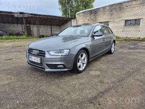 Pelēks Audi A4 2014 Bauska, ar dzinēja tilpumu 2.00 L un nobraukumu 401 tūkst. km par 6500 €, foto  vietnē AUTOMOTO.COM.LV