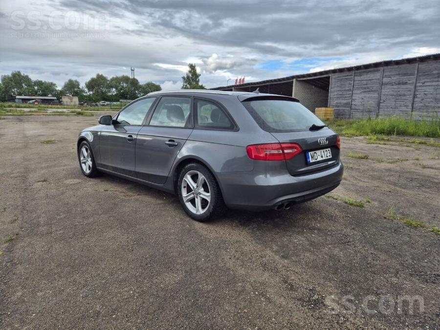 Pelēks Audi A4 2014 Bauska, ar dzinēja tilpumu 2.00 L un nobraukumu 401 tūkst. km par 6500 €, foto 4 vietnē AUTOMOTO.COM.LV