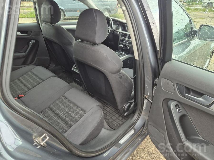 Pelēks Audi A4 2014 Bauska, ar dzinēja tilpumu 2.00 L un nobraukumu 401 tūkst. km par 6500 €, foto 13 vietnē AUTOMOTO.COM.LV