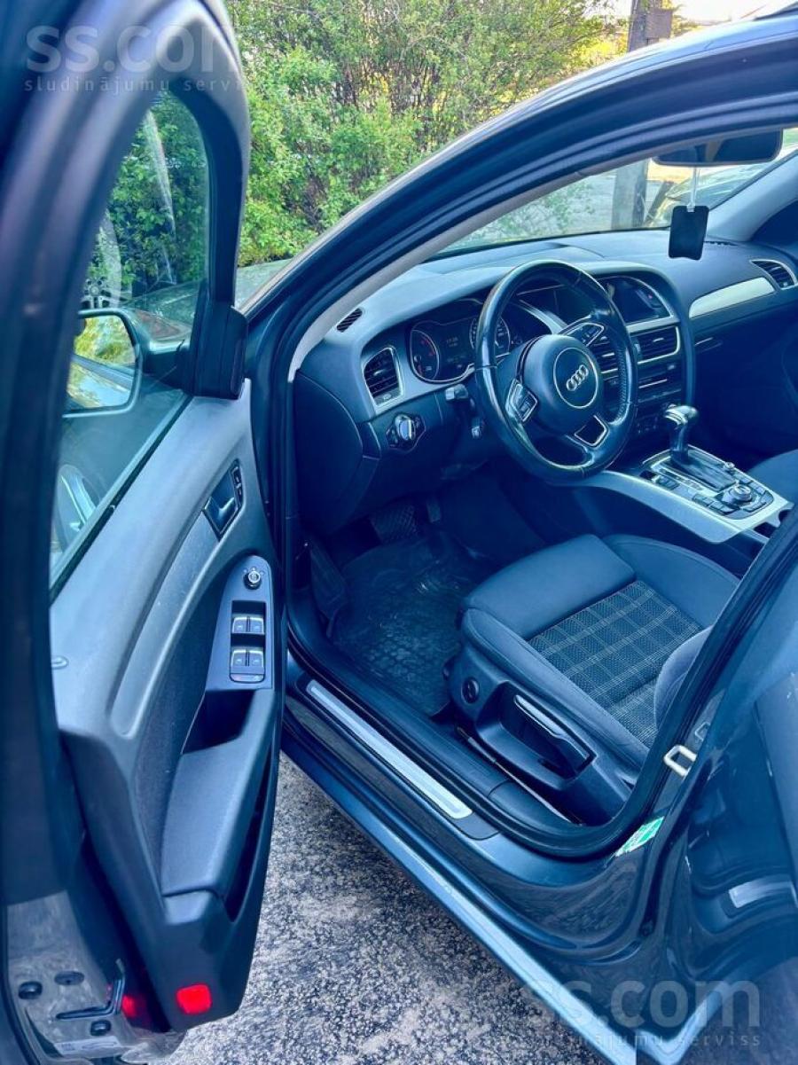 Pelēks Audi A4 2014 Bauska, ar dzinēja tilpumu 2.00 L un nobraukumu 401 tūkst. km par 5800 €, foto 7 vietnē AUTOMOTO.COM.LV