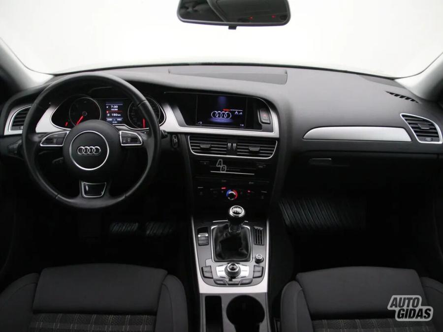 Grey Audi A4 2014 in Vilnius, with an engine capacity of 2.00 L and mileage of 255 thousand km for 8499 €, photo 3 on AUTOMOTO.COM.LV
