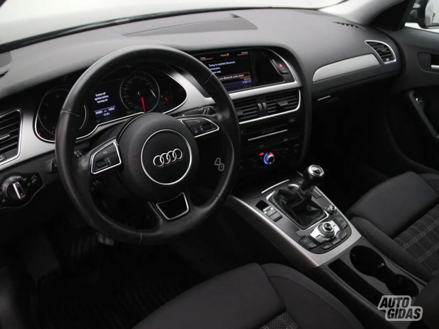 Grey Audi A4 2014 in Vilnius, with an engine capacity of 2.00 L and mileage of 255 thousand km for 8499 €, photo 17 on AUTOMOTO.COM.LV