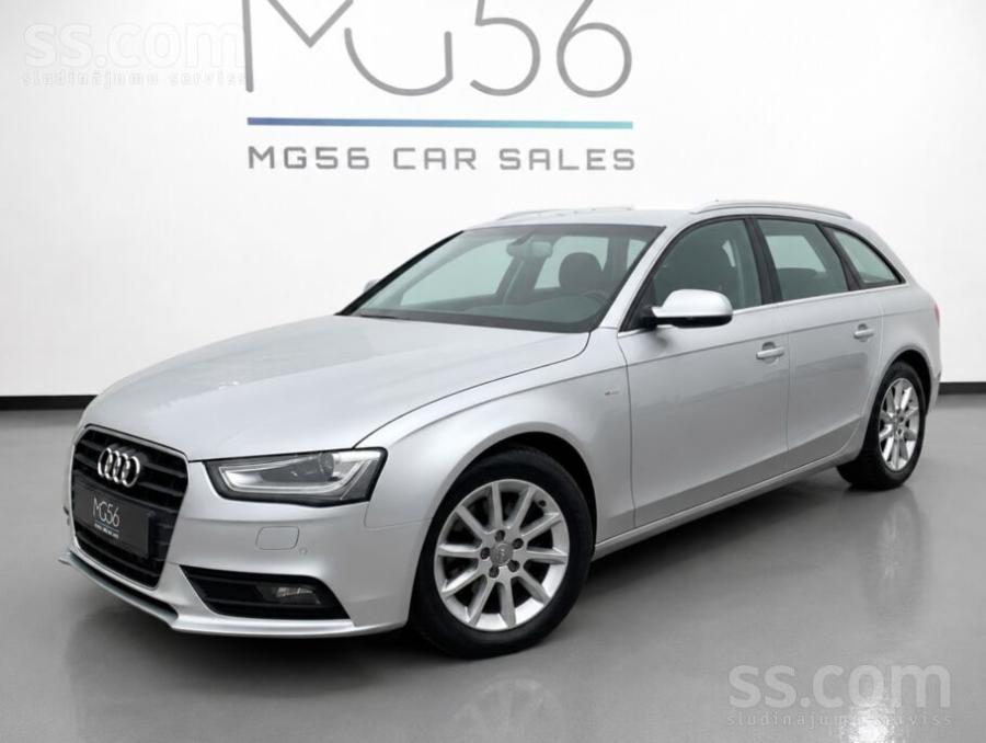 Grey Audi A4 2014 in Riga, with an engine capacity of 2.00 L and mileage of 267 thousand km for 8900 €, photo 1 on AUTOMOTO.COM.LV
