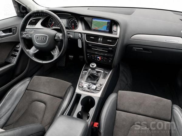 Grey Audi A4 2014 in Riga, with an engine capacity of 2.00 L and mileage of 267 thousand km for 9590 €, photo 7 on AUTOMOTO.COM.LV