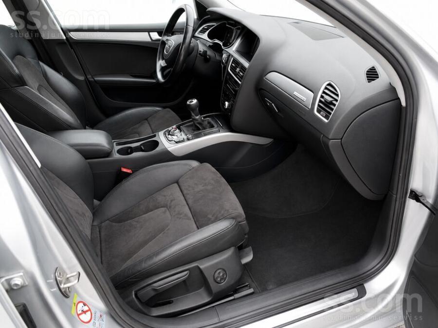 Grey Audi A4 2014 in Riga, with an engine capacity of 2.00 L and mileage of 267 thousand km for 8900 €, photo 9 on AUTOMOTO.COM.LV