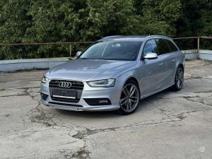 Pelēks Audi A4 2014 Viļņa, ar dzinēja tilpumu 1.97 L un nobraukumu 243 tūkst. km par 8900 €, foto  vietnē AUTOMOTO.COM.LV