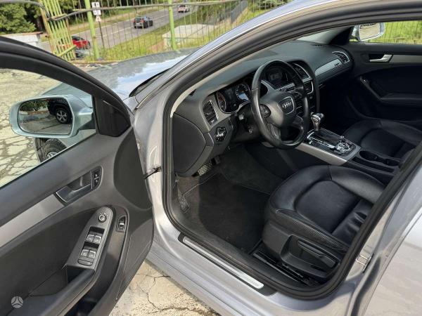 Pelēks Audi A4 2014 Viļņa, ar dzinēja tilpumu 1.97 L un nobraukumu 243 tūkst. km par 8900 €, foto 5 vietnē AUTOMOTO.COM.LV