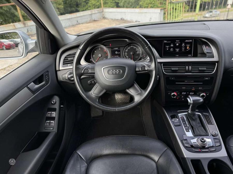 Pelēks Audi A4 2014 Viļņa, ar dzinēja tilpumu 1.97 L un nobraukumu 243 tūkst. km par 8900 €, foto 5 vietnē AUTOMOTO.COM.LV