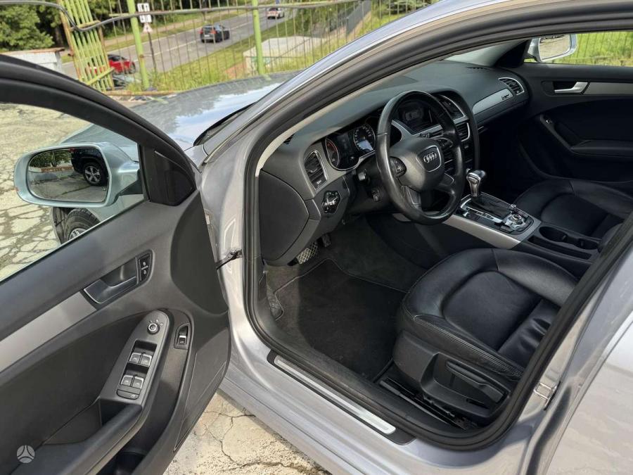 Pelēks Audi A4 2014 Viļņa, ar dzinēja tilpumu 1.97 L un nobraukumu 243 tūkst. km par 8900 €, foto 6 vietnē AUTOMOTO.COM.LV