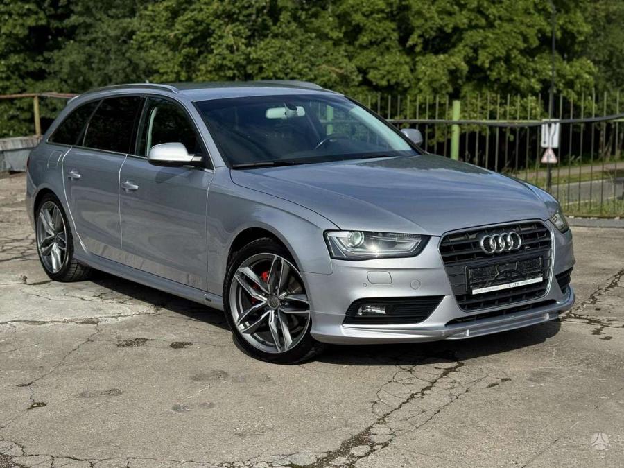 Pelēks Audi A4 2014 Viļņa, ar dzinēja tilpumu 1.97 L un nobraukumu 243 tūkst. km par 8900 €, foto 12 vietnē AUTOMOTO.COM.LV