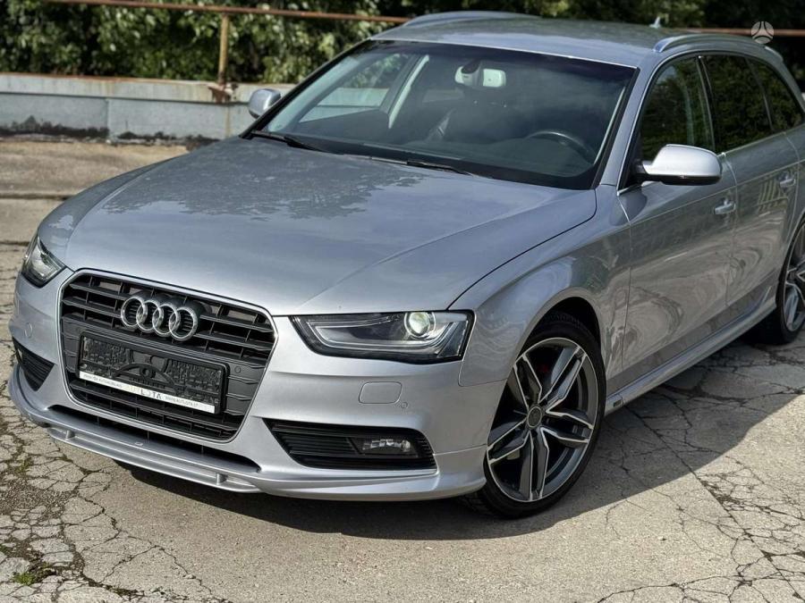 Pelēks Audi A4 2014 Viļņa, ar dzinēja tilpumu 1.97 L un nobraukumu 243 tūkst. km par 8900 €, foto 17 vietnē AUTOMOTO.COM.LV